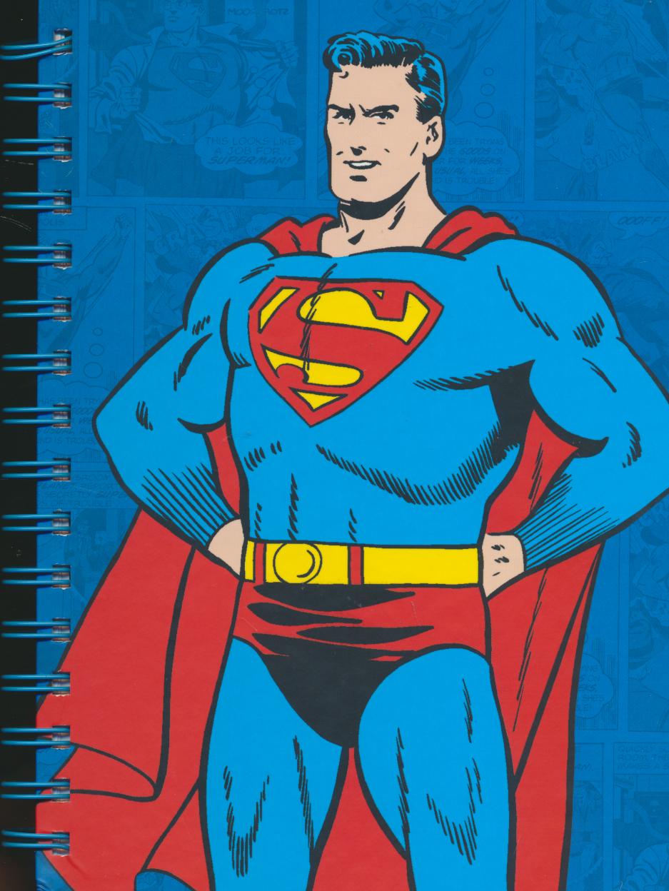 SUPERMAN Marvel Carnet à spirale format A5